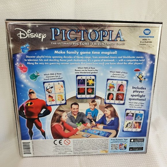 Disney | Games | Pictopia Disney Edition The Ultimate Picture Trivia ...